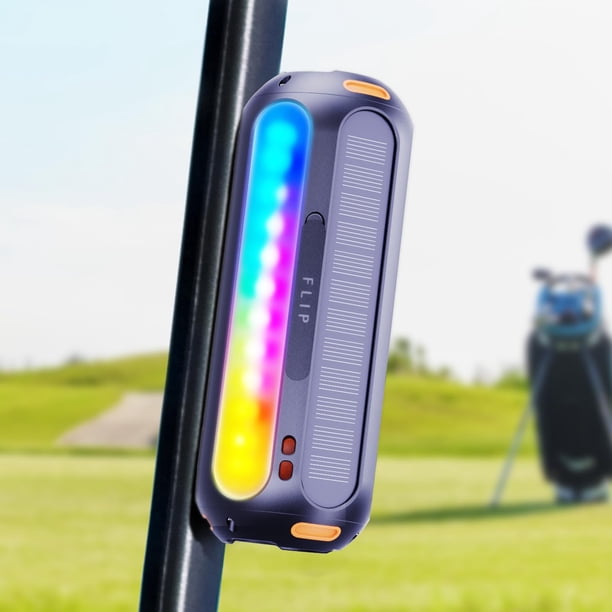 Altavoz Bluetooth ABFOCE Magnetic Golf con tiempo de reproducción solar ...