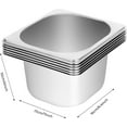 Countertop Food Display Container, Ice Food Display Tray with Clear ...