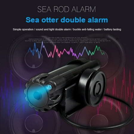 Fishing Bite Alarm Alert Audio Visual Signals for Fishing Rod Fish Line ...