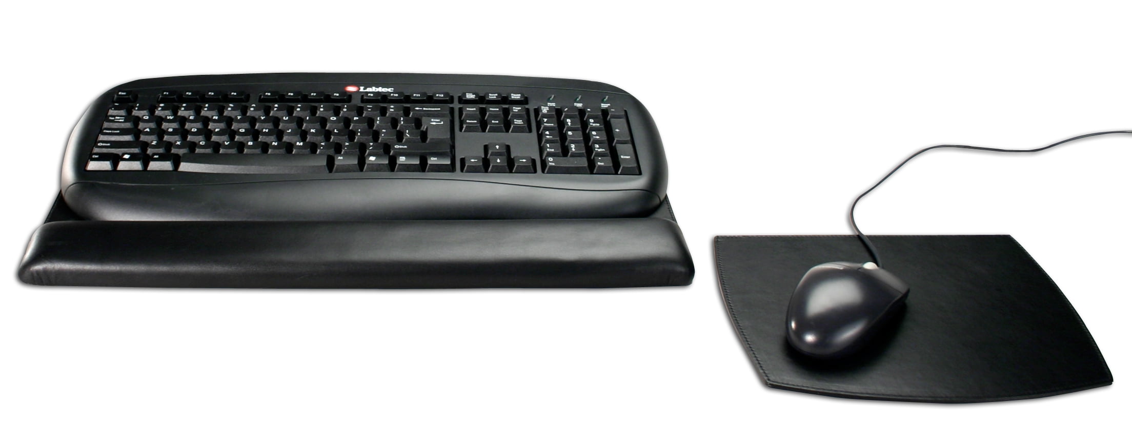 Classic Black Leather Mouse/Keyboard Pad - Walmart.com