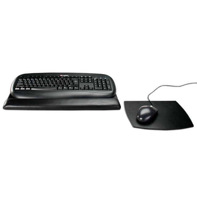 Classic Black Leather Mouse/Keyboard Pad - Walmart.com