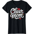 100% Cotton Unisex Cheer Mom Cute Cheerleading Mother T-Shirt - Walmart.com
