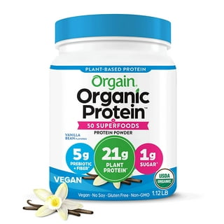 Orgain Organic Greens Powder + Immunity, 50 Superfoods, 1B Probiotics ...
