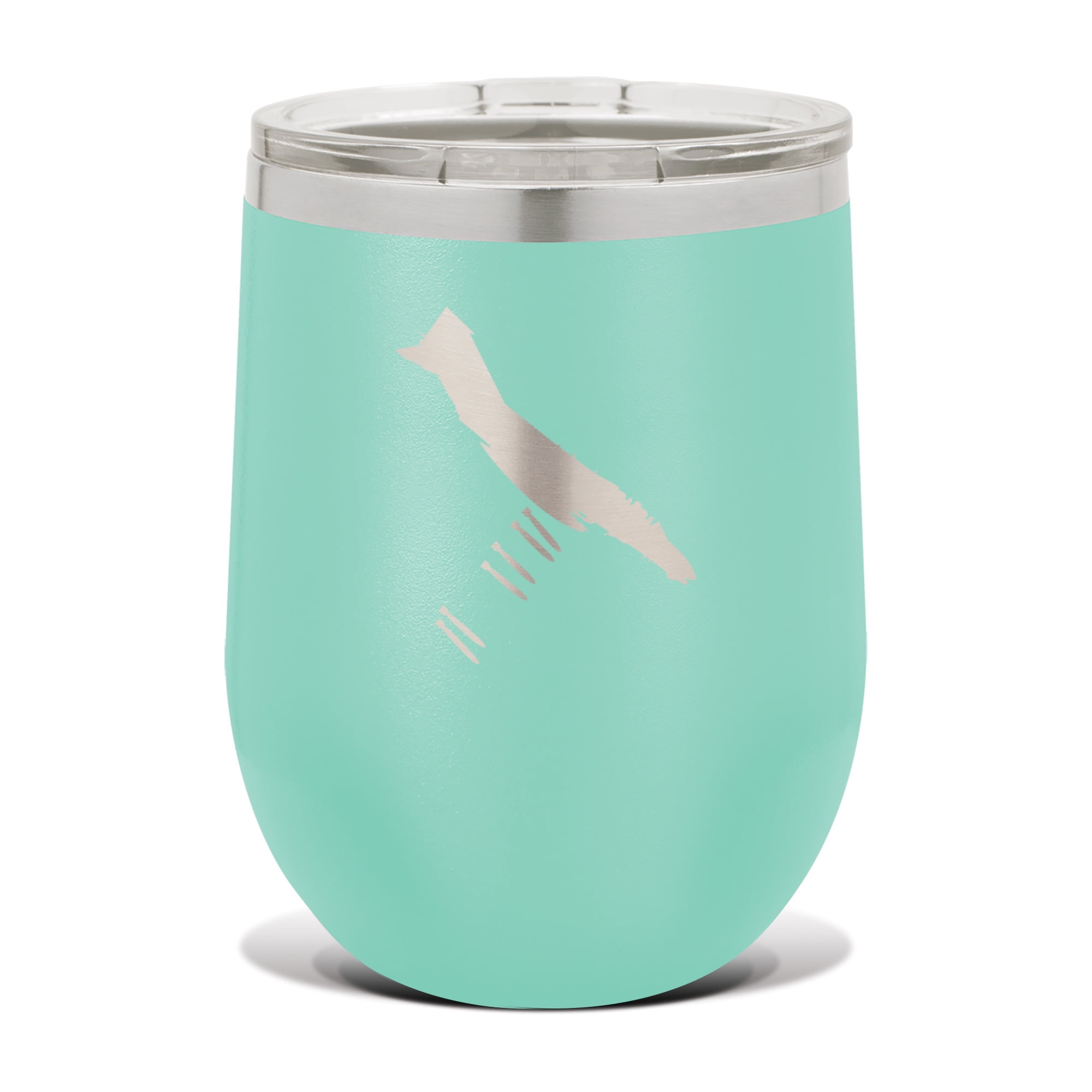 F-4 Phantom Dropping Bombs Wine Tumbler 12 oz - Laser Engraved ...