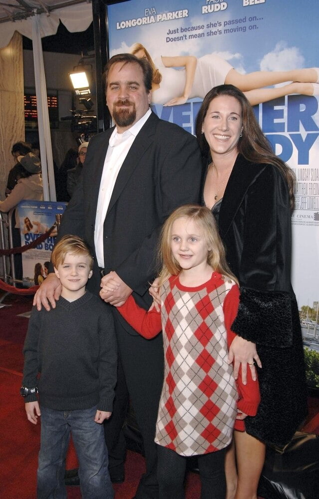 Jeff Lowell, Family At Arrivals For Over Her Dead Body Premiere ...