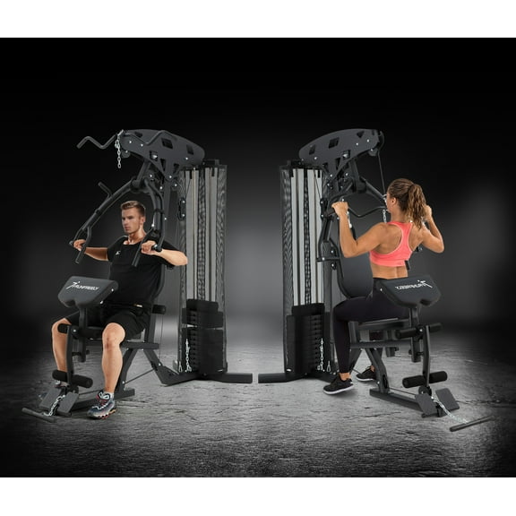 EONFITOmni Home Gym Cable Crossover Machine, 33 Height Settings, Lat ...