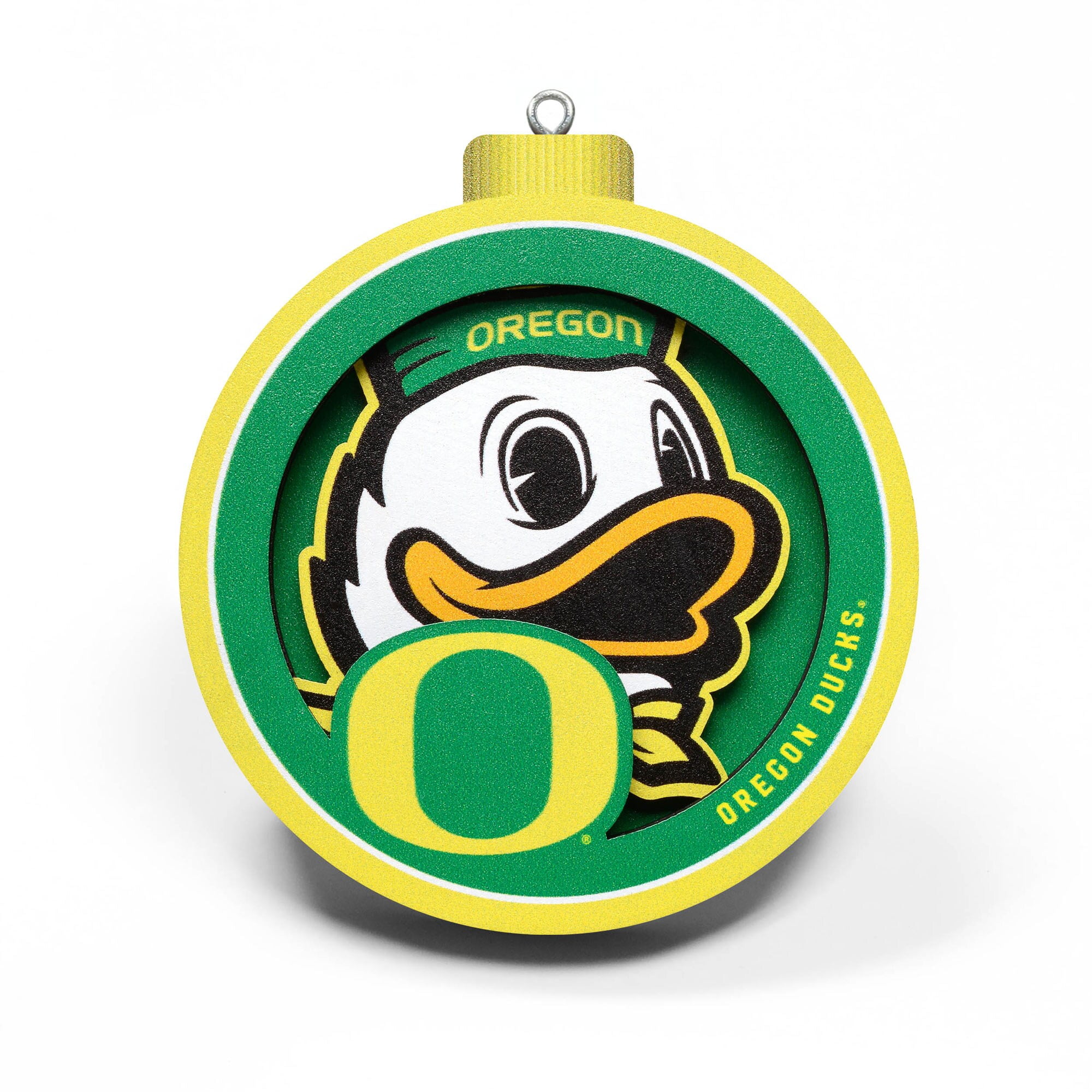 Oregon Ducks 3D Logo Series Ornament - Walmart.com - Walmart.com