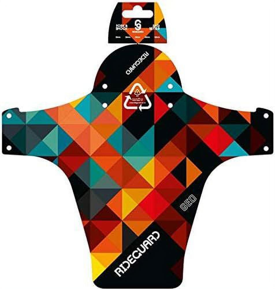 RideGuard Rear MTB Mudguard Mountain Bike Fender 100% Recycled Various ...