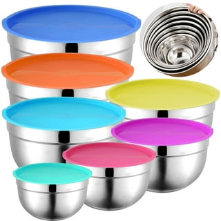 Bremel Home Large Salad Bowl Set of 3 Black Bowls with Wooden Lids ...