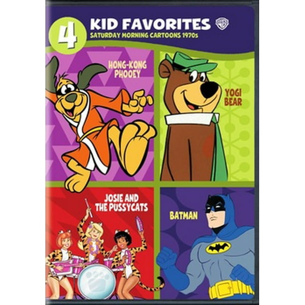 4 KID FAVORITES-SATURDAY MORNING CARTOONS-1970S (DVD/2 DISC/4FE) (DVD ...