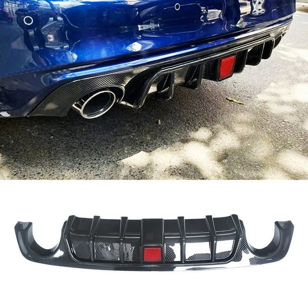 NINTE Rear Diffuser for Infiniti Q50 18-23 Spoiler+LED Brake Light ...