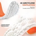 4D Shoe Cloud Insoles for Men Women,Arch Support Shock Absorbing ...