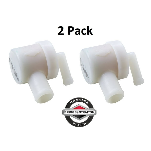 2 Pack Genuine Briggs & Stratton 808116s Fuel Filter Fits Vanguard V ...