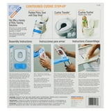 Mommy's Helper Padded Potty Seat with built in ladder non-slip step ...