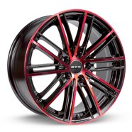 Velospinner 18" Gloss Black Alloy Rims, Set of 4, for Toyota Camry 2018 ...