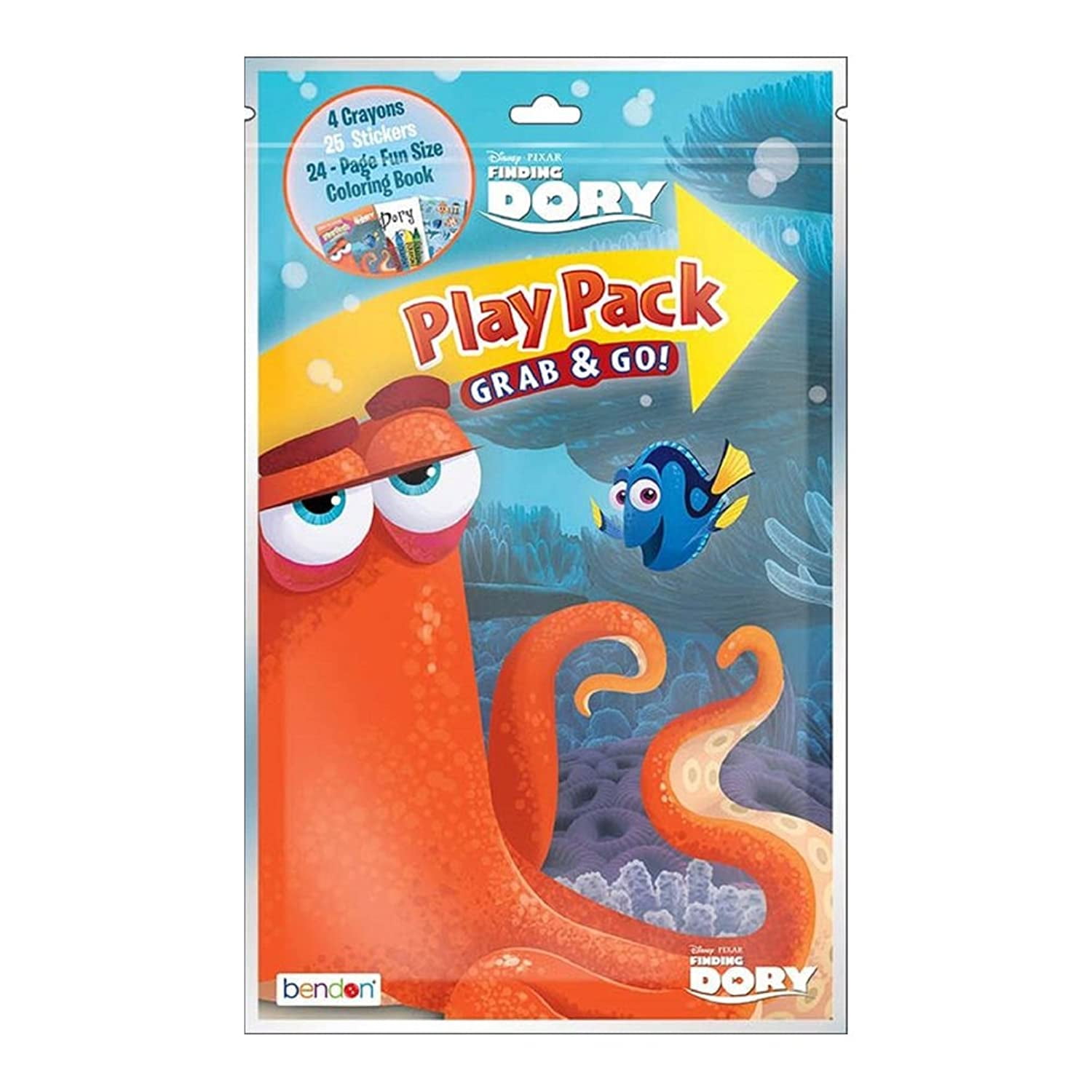 Finding Dory Grab and Go Play Pack with Hank the Octopus ( 12 Packs ...