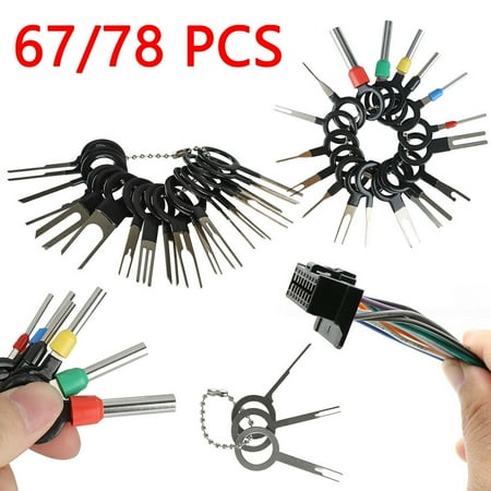 Top-Max 78PCS Terminal Removal Tool Kit, Wire Electrical Crimp ...