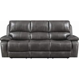 Coaster Ravenna Charcoal Power Sofa 603211P - Walmart.com