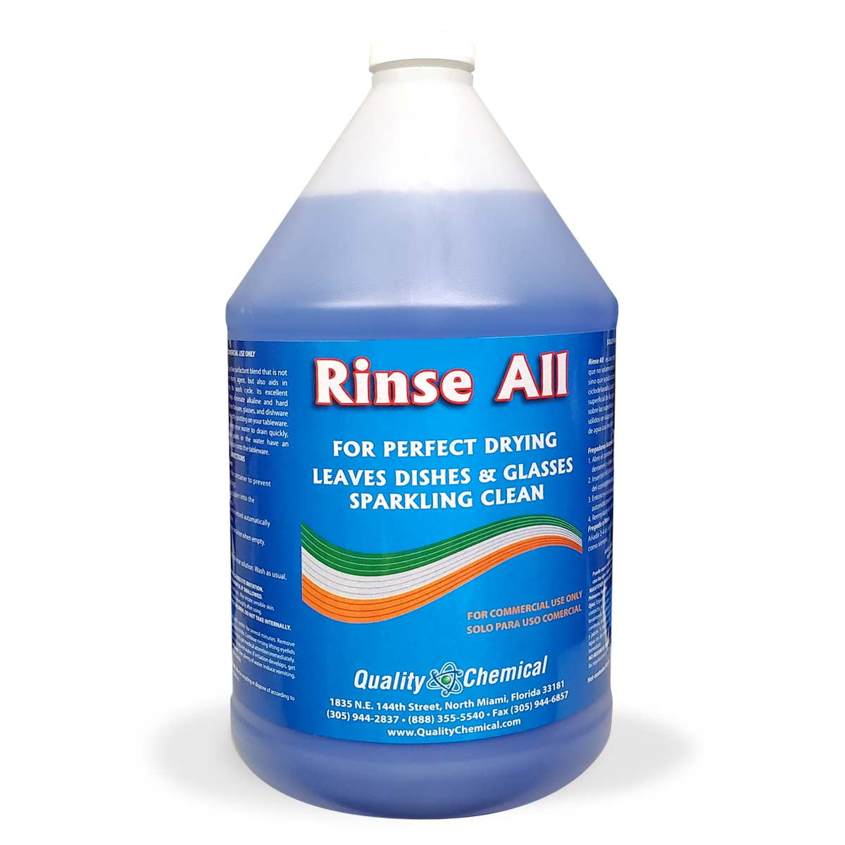 Rinse All - Commercial Industrial Grade Rinse Aid - 1 gallon (128 oz ...