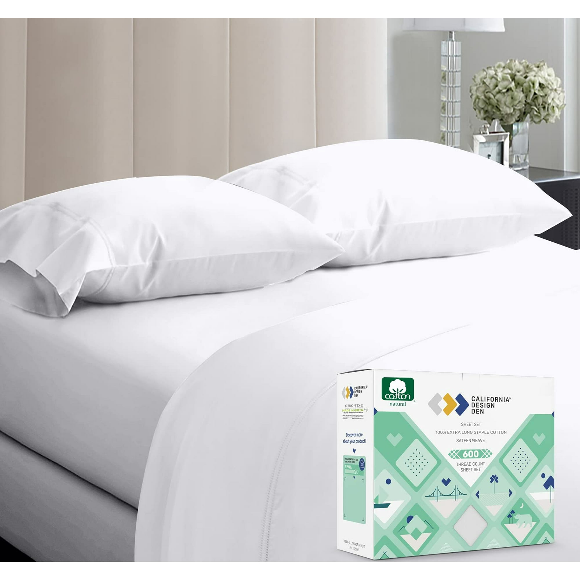 Click here for California Design Den - Luxury Sheets Bed 100 Cott... prices