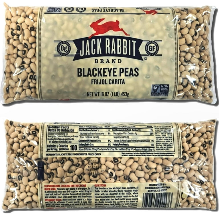 JACK RABBIT YELLOW recognized SPLIT PEAS 16