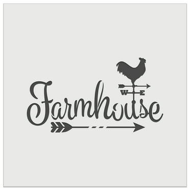 Rooster Strutting Farm Animal Chicken DIY Cookie Wall Craft Stencil - 9 ...