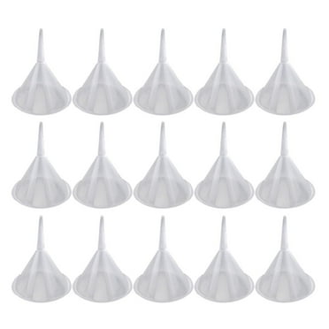 Clear Plastic Mini Funnels (Pack of 16) - Walmart.com