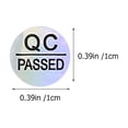 DEEPCRAFF 1600Pcs Silver Quality Test Sticker Labels for Warehouse ...