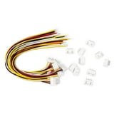 KAIRUITE 10 Sets JST XH2.54mm Wire Cable Connector 2/3/4 Pin Male Female Plug Socket FS ...