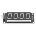 Led Display Tube Module 4 Digit 7 Segment Fits For Arduino Use Library Tm1637hred