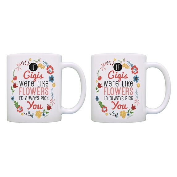 ThisWear Floral Gigi Mugs If Gigis Were Like Flowers Gigi Coffee Cup ...