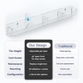 Business Card Holder for Wall: Acrylic Gift Card Holder Wall Mount, 2 ...