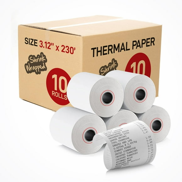 3 1/8 X 230 FT Thermal Papers