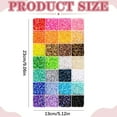 1 Set Nail Art Rhinestones, 24 Colors Round Nail Flatback Rainbow Gems ...