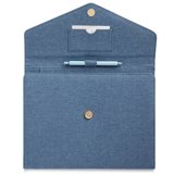 Professional Legal Notepad Portfolio, Blue Folio Notebook, Office ...