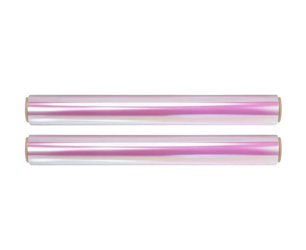 2 Pcs Celofan Tornasol Iridiscente Transparente Decoración | Walmart en línea