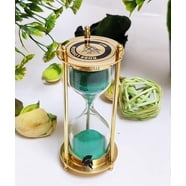 RENACLIPY ul Violet Hourglass Glass Timer for Kids and Home Decor ...