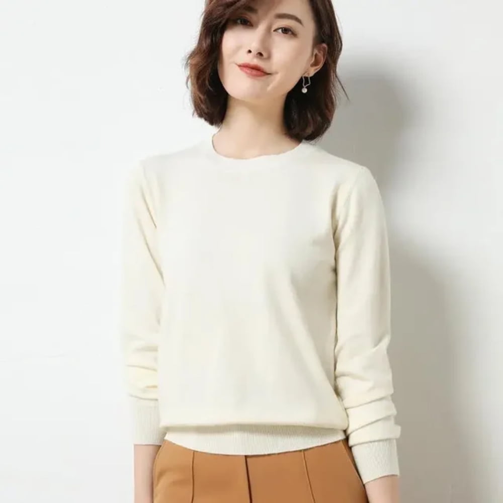 Click here for Lngoor Women Sweater 2024 O-Neck Long Sleeve Autum... prices