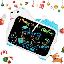 Rirool 4-in-1 LCD Writing Tablet & Talking Flash Cards: Doodle Board ...