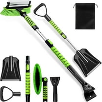 4 in 1 Ice Scraper & Snow Brush & Snow Shovel for Home Car, 43 ...