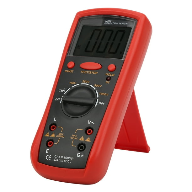 Resistance Meter,IT811 Insulation Resistance Meter Megohm Meter ...