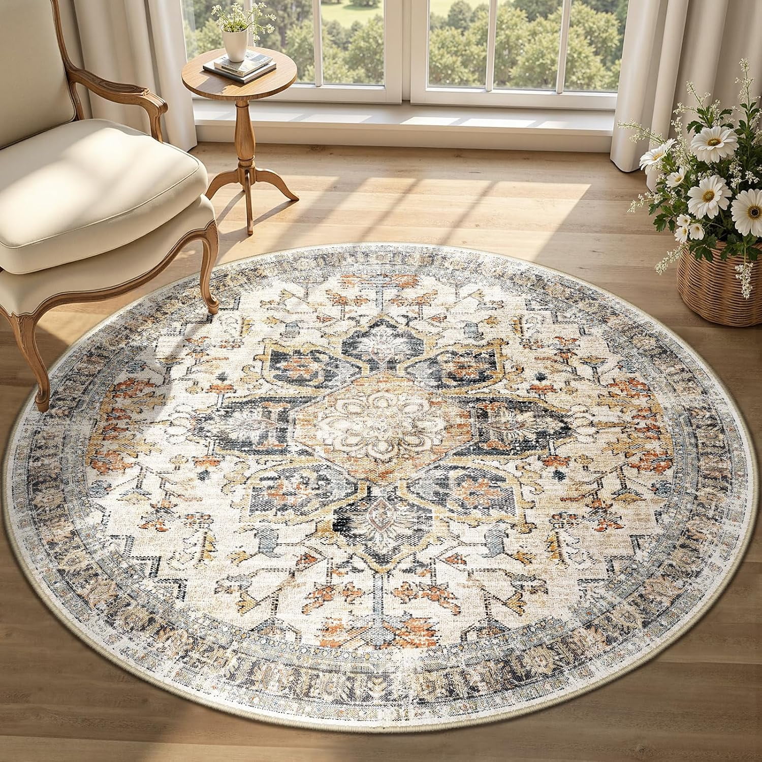 Click here for Siabc-4ft Washable Area Rugs For Living Room Soft... prices