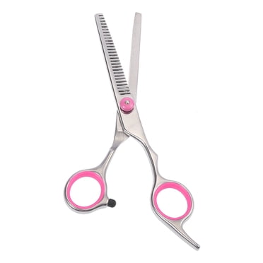 Unique Bargains Portable 6" Length Straight Scissors for Long Short ...