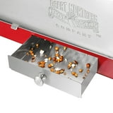 Great Northern Princeton Red Antique Style Popcorn Popper Machine, 8 ...