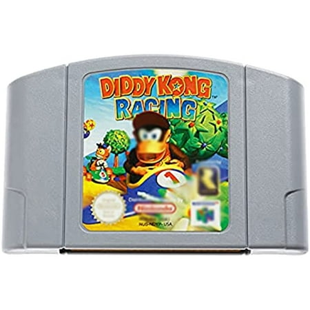 N64 Game Card Box-Diddy Kong Racing American Version Nintendo 64 Game ...