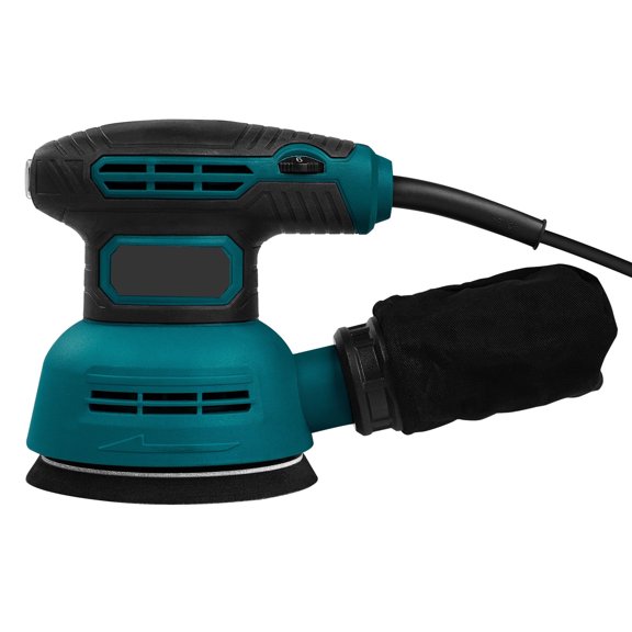 DEKO Electric Sander with 16 Sandpapers, 14000RPM, 5-Inch, High ...
