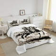 YST Western Comforter Set Full Southwestern Cowboy Hat Bedding ...