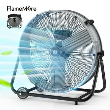 M optimized 24"/30"/36" High Velocity Drum Fan, 3-Speed Adjustable ...