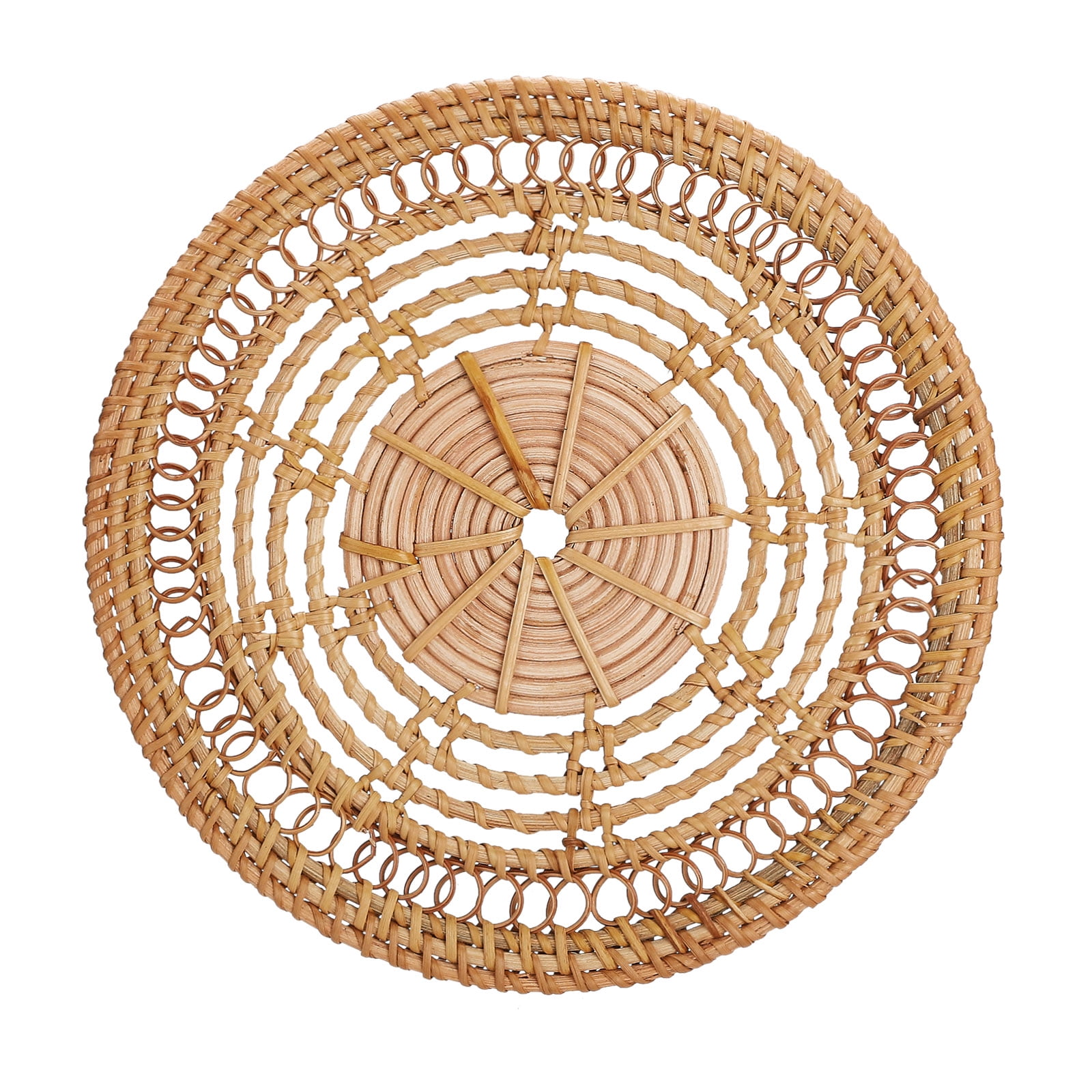 Click here for Dewin 25*25cm Rattan Weaving Round Weaving Flower... prices