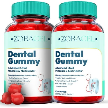 (1 Pack) Zoracel Dental Gummies - Advanced Oral Probiotics Formula for ...